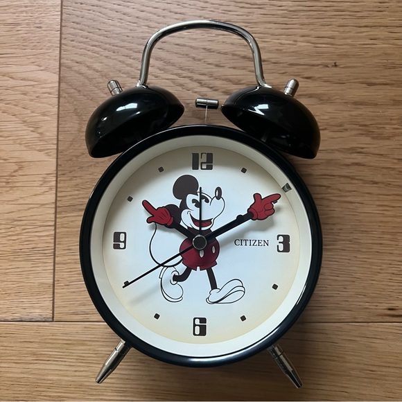Disney x Citizen | Other | Disney Citizen Quartz Twin Bell Table Alarm ...